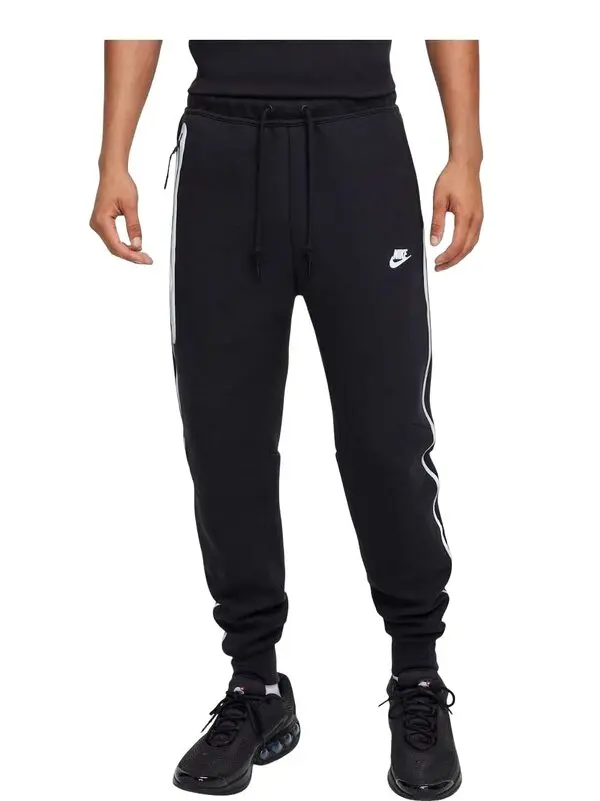 Nike Tech Fleece Windrunner Reflective Sweatpants Bemis Silver - Black