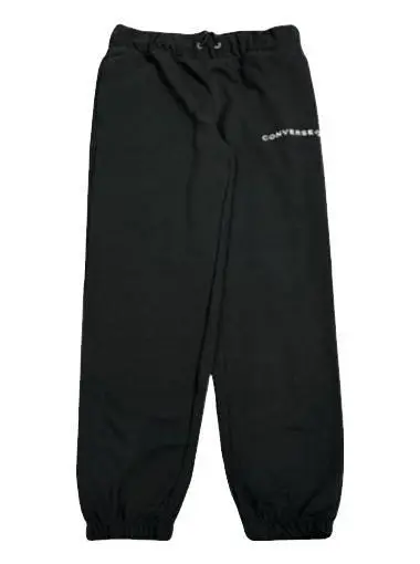 CONVERSE Logo Sweatpants - Black