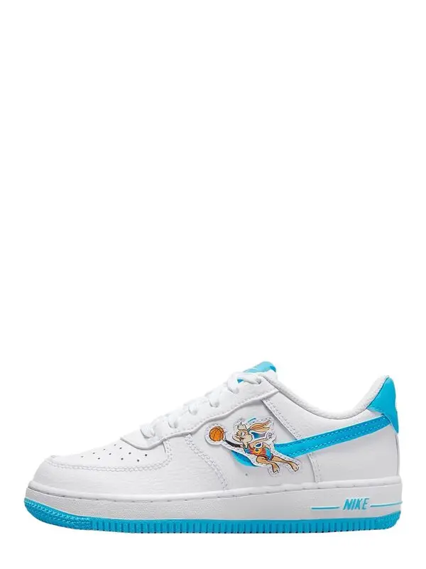 Nike Space Jam X Air Force 1 '06 'hare' Casual Sneakers - White/blue