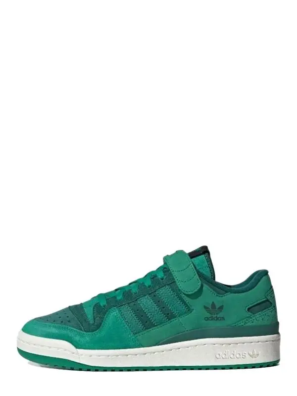 Adidas Originals Forum 84 Low Green Spicy Sneakers - Green/dark Green/white