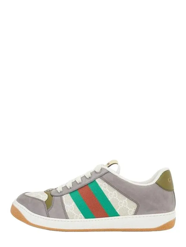 Gucci Screener Sneaker Gg Canvas - Beige/white/grey