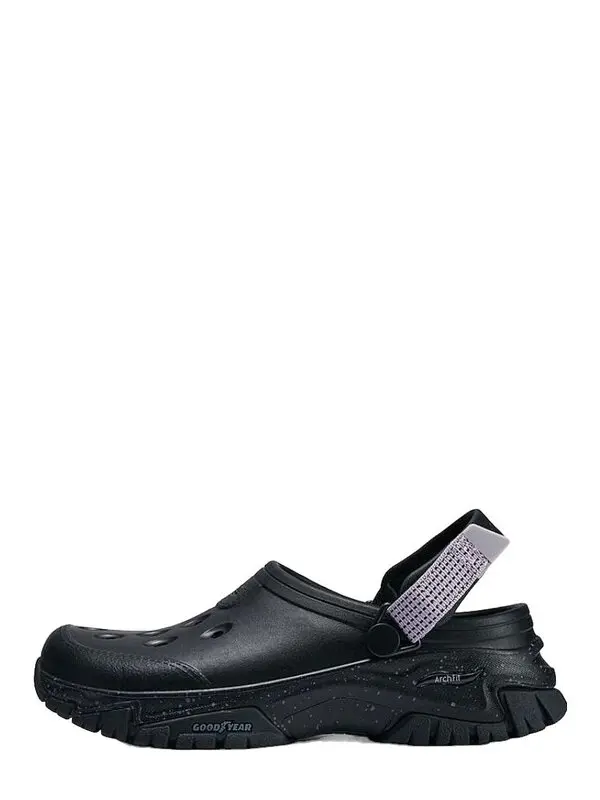 Sketchers Foamies Arch Fit Outdoor Clogs - Black/grey