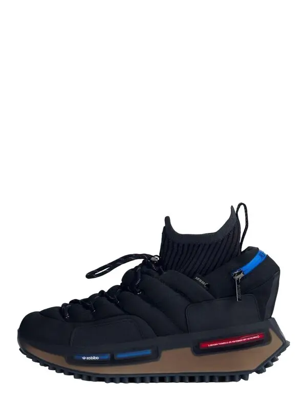 Adidas Originals X Moncler Nmd S1 "the Art Of Exploration - Core Black/core Black/core Black