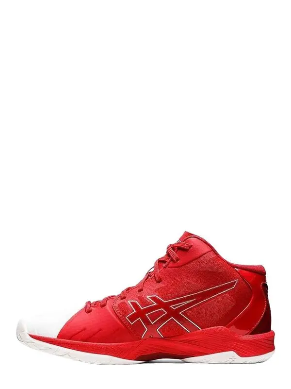 Asics V-swift Ff Mt 3 High Top Sneakers - White/red