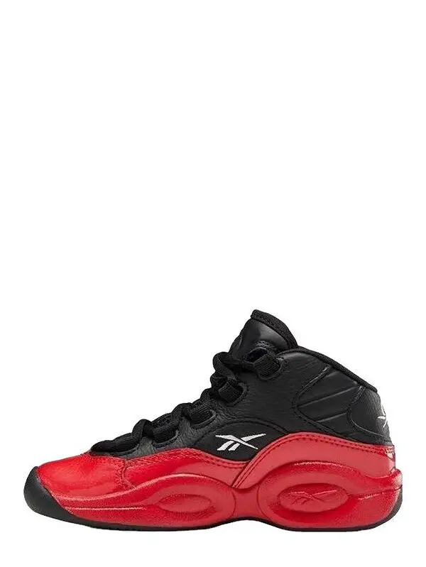 REEBOK Question Mid "street Sleigh" Gv7187 - Black/vector Red/vector Red