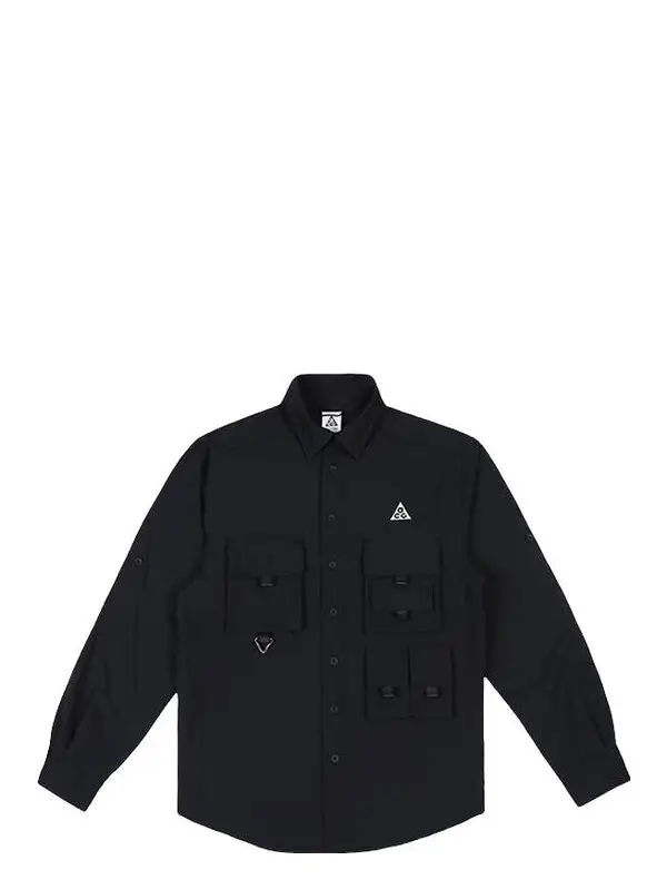 Nike Waterproof Long Sleeve Jacket - Black