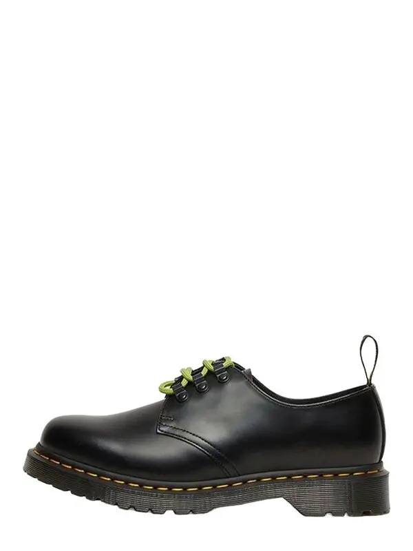 Dr. Martens 1461 Ben Smooth 3-eye Lace-up Derby Shoes - Carbon Black
