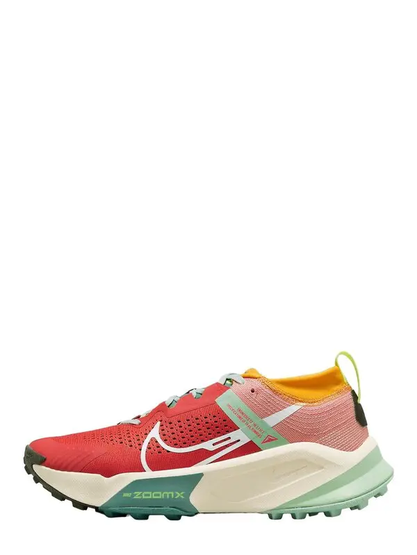 Nike Zoomx Zegama Trail Running Shoes - Red/white