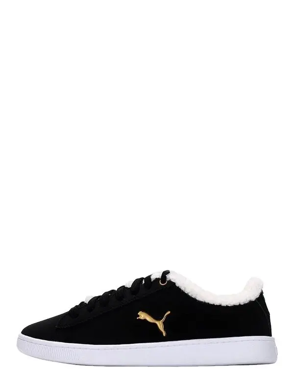 PUMA Vikky V2 Cat Teddy Sneakers - Black