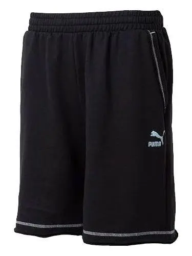 PUMA Logo Shorts - Black/white