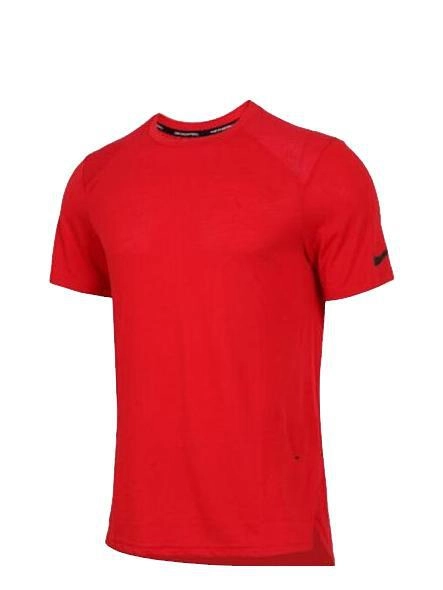 Nike Quick Dry Breathable Sports Short Sleeve - Red