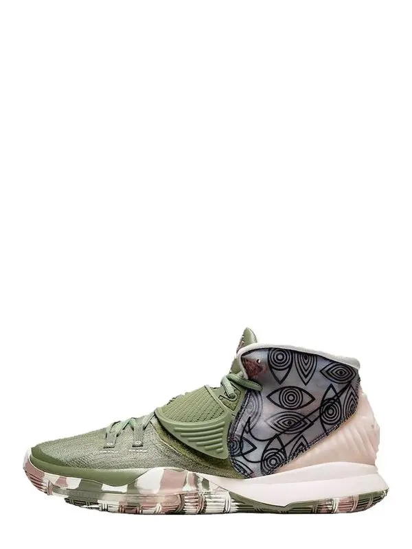 Nike Kyrie "shanghai" Mid Top Sneakers - Green