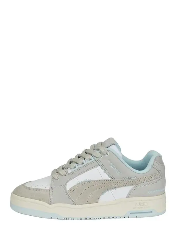 PUMA Slipstream Lo Stitched Up Low Top Sneakers - Gray