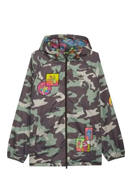 Adidas Originals X Jeremy Scott Camouflage Hooded Jacket - Default Color