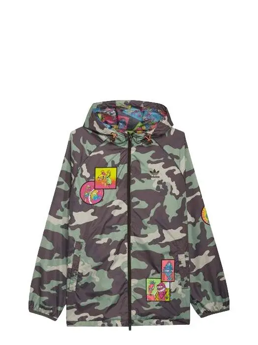 Adidas Originals X Jeremy Scott Camouflage Hooded Jacket - Default Color