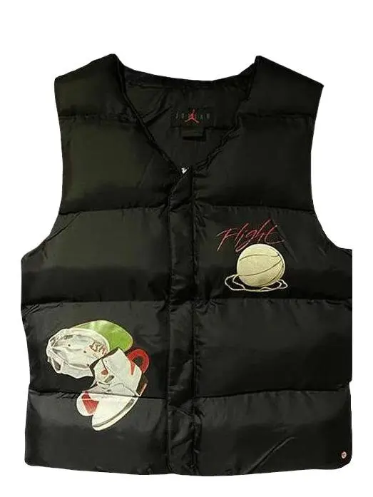 JORDAN Air Padding Vest - Black