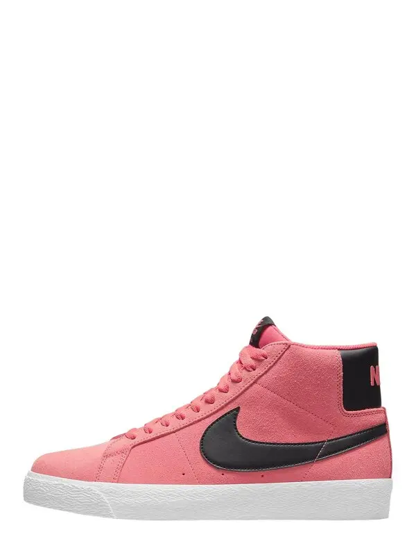 Nike Zoom Blazer Mid Sb High Top Sneakers - Red/black