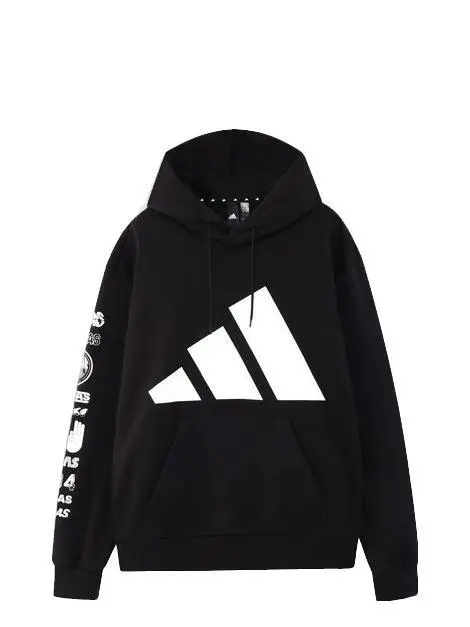Adidas Athletics Pack Casual Sports Drawstring Pullover - Black