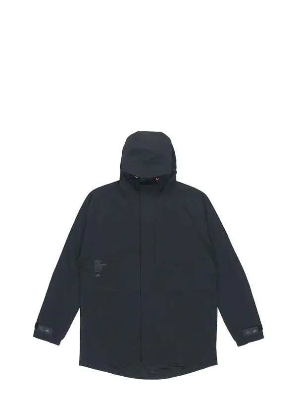 Adidas Th Parkar Casual Sports Hooded Jacket - Black