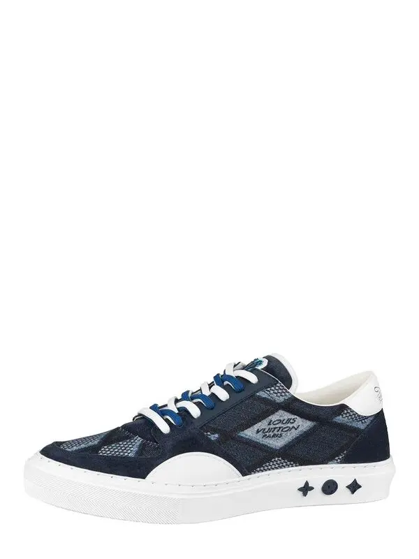 LOUIS VUITTON Ollie Richelieu Sneakers - Blue/white