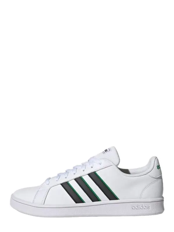 Adidas Grand Court Base Sneakers - Cloud White/carbon/green