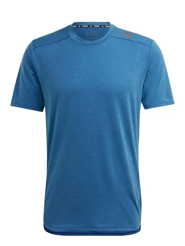 Adidas Training Aeroready Hiit Color-shift Training Tee - Lucid Blue/pulse Mint