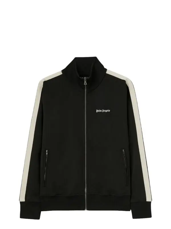 Palm Angels Classic Logo Track Jacket - Black/off White