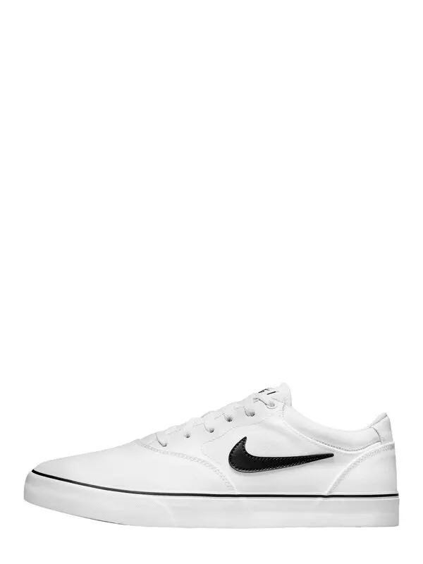 Nike Chron 2 Canvas Low Top Sneakers - White/black