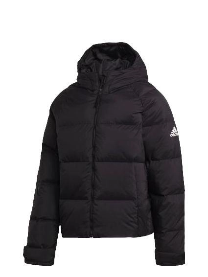 Adidas Hooded Down Puffer Jacket - Black