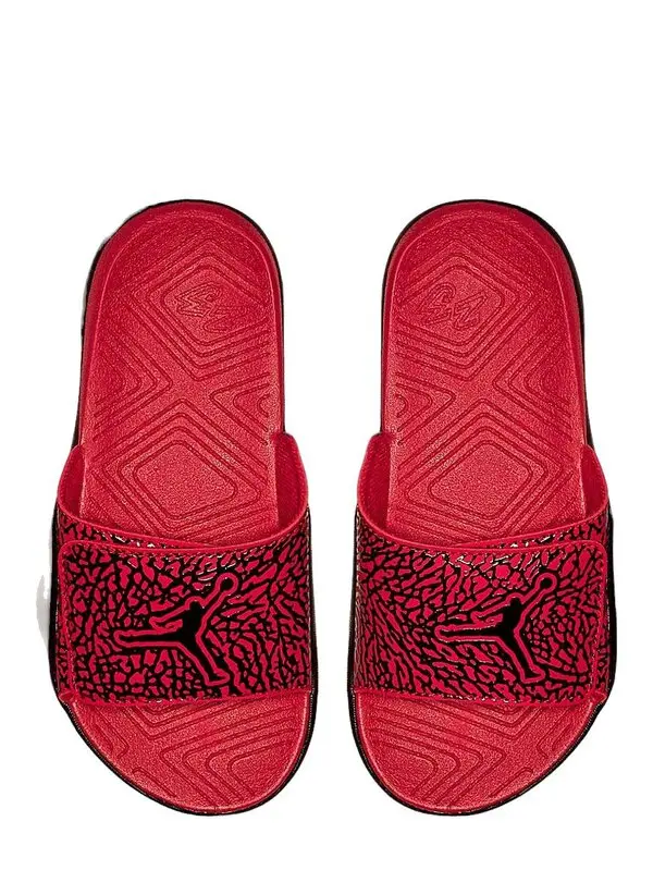 JORDAN Hydro 7 Slides - Red/black