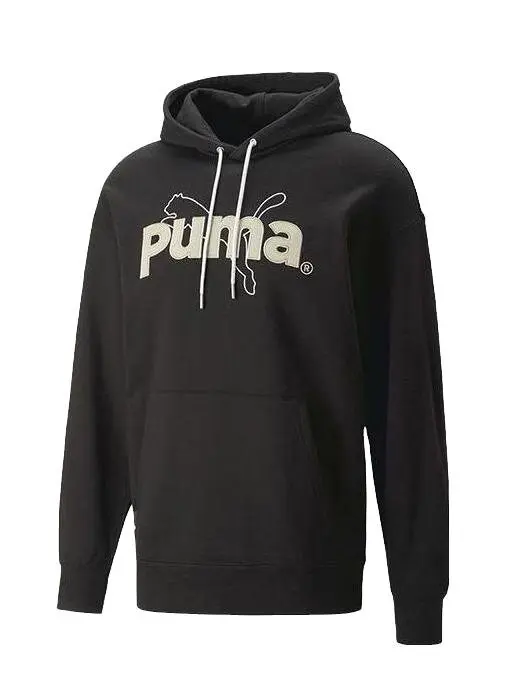PUMA Team Graphic Hoodie - Black