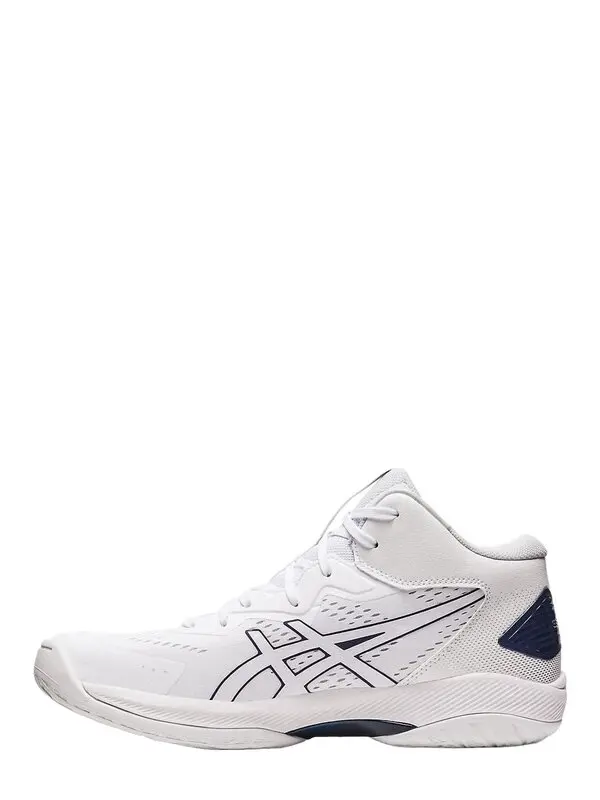 Asics Gelhoop V15 Mid Top Basketball Sneakers - Black/blue
