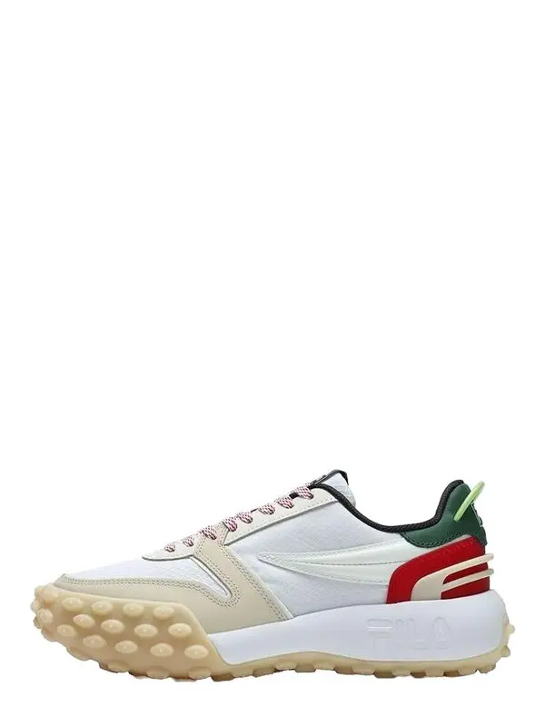 FILA Gara Chunky Sneakers - White/red/green