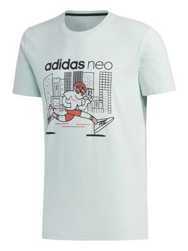 Adidas Neo Faves Tee Short Sleeve - Green