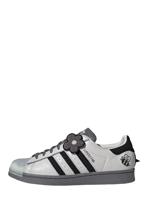 Adidas Melting Sadness X Originals Superstar Babo Sneakers - Gray
