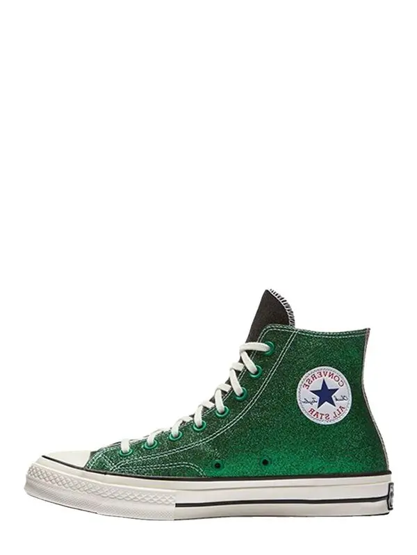CONVERSE J.w. Anderson X Chuck 70 Hi Glitter Sneakers - Blue
