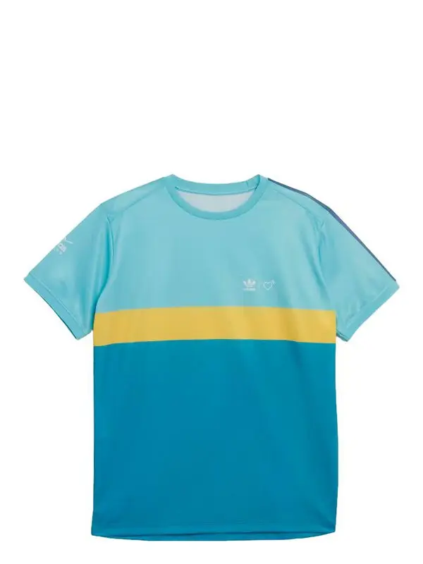 Adidas X Human Made Graphic T-shirt 'aqua - Blue