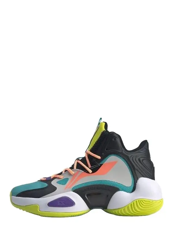 LI-NING Mid-top Athletic Sneakers - Blackgray