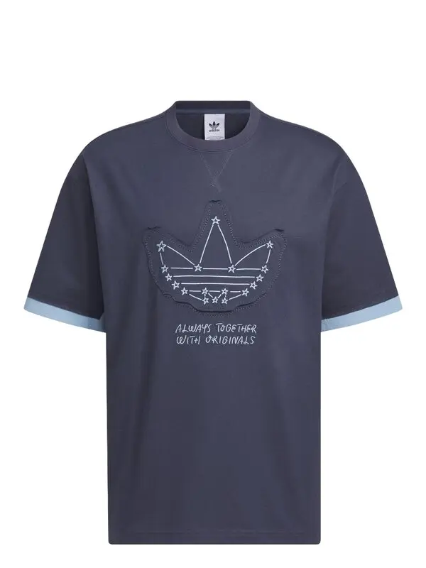 Adidas Originals X Yu Nagaba T-shirts - Navy