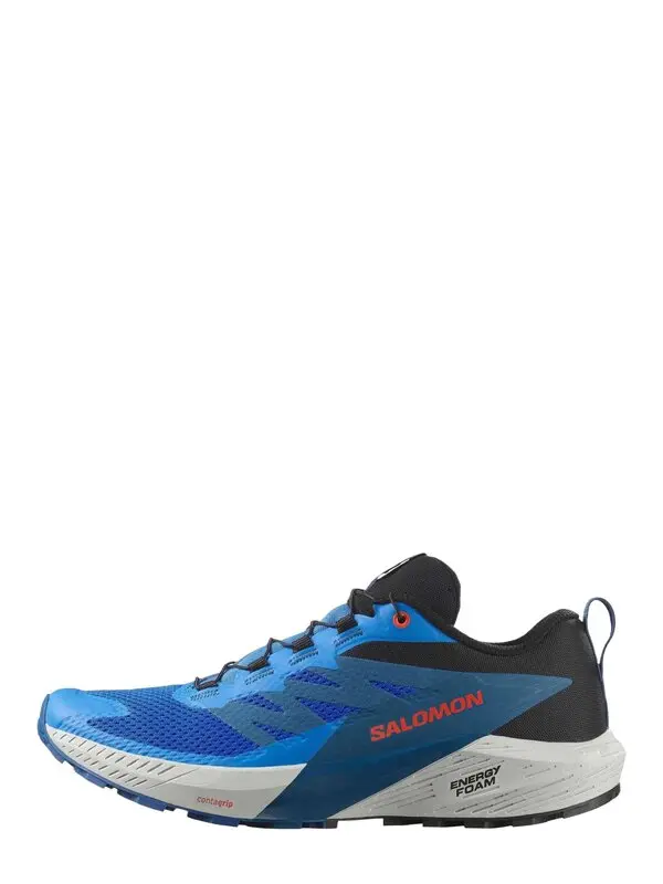 SALOMON Sense Ride 5 Trail Running Shoes - French Blue/black