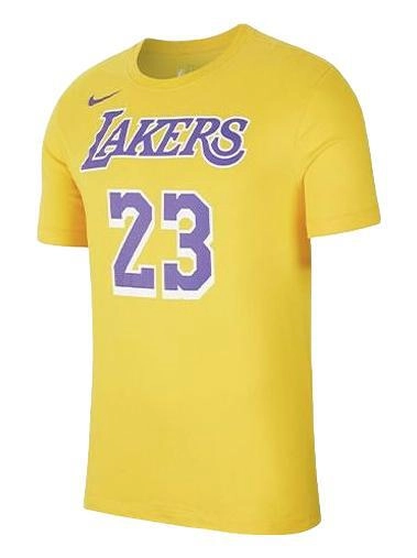 Nike Los Angeles Lakers Lebron James Dri-fit Jersey - Yellow