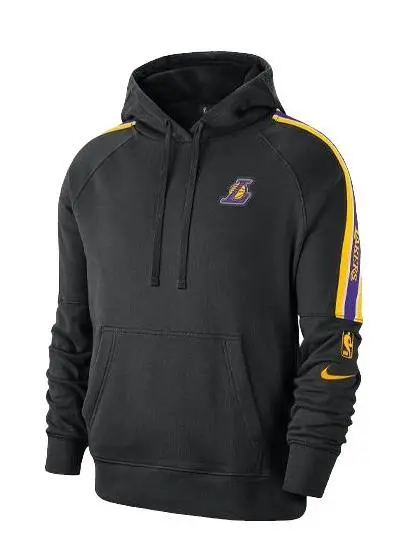 Nike Los Angeles Lakers Casual Sports Hoodie - Black