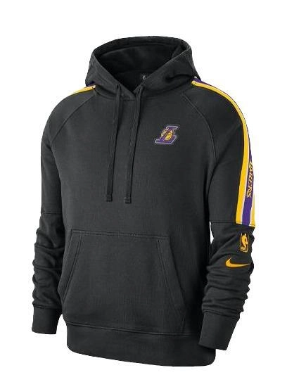 Nike Los Angeles Lakers Casual Sports Hoodie - Black