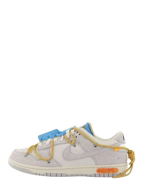Nike Off-white X Dunk Low "the 50" Lot 34 - Gray/white