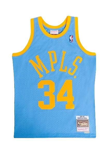 Mitchell & Ness Nba La Lakers 2001-2002 Shaquille O'neal #34 Replica Swingman Jersey - None