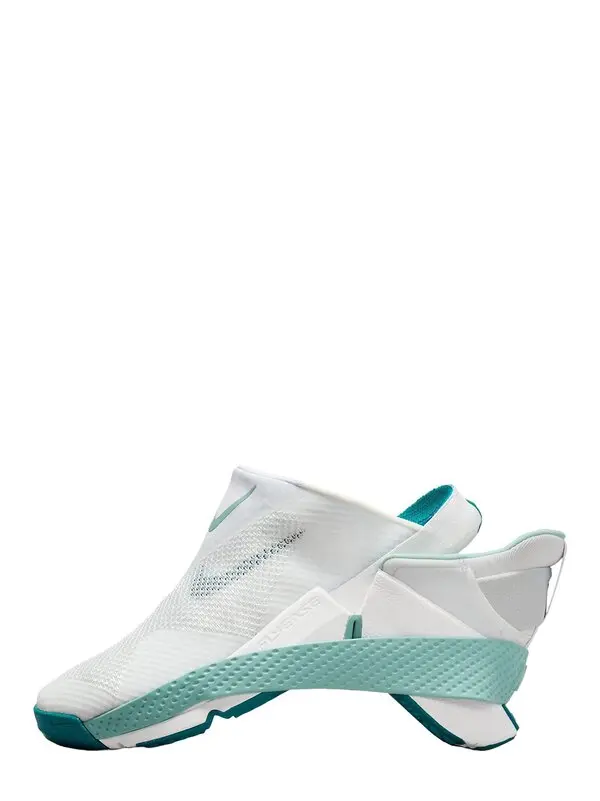 Nike Go Flyease Athletic Sneakers - White/geode Teal