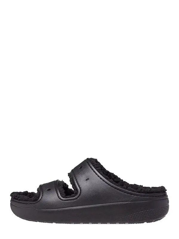 CROCS Classic Cozzzy Sandal - Black