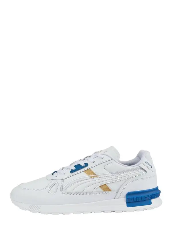 PUMA Graviton Pro Fc Lace-up Sneakers - White/blue
