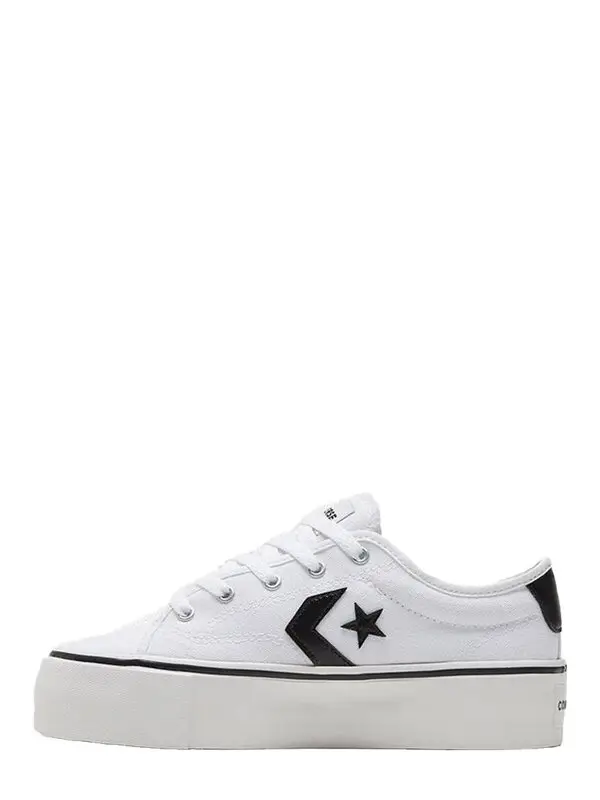 CONVERSE Star Player Platform Sneakers - White/black