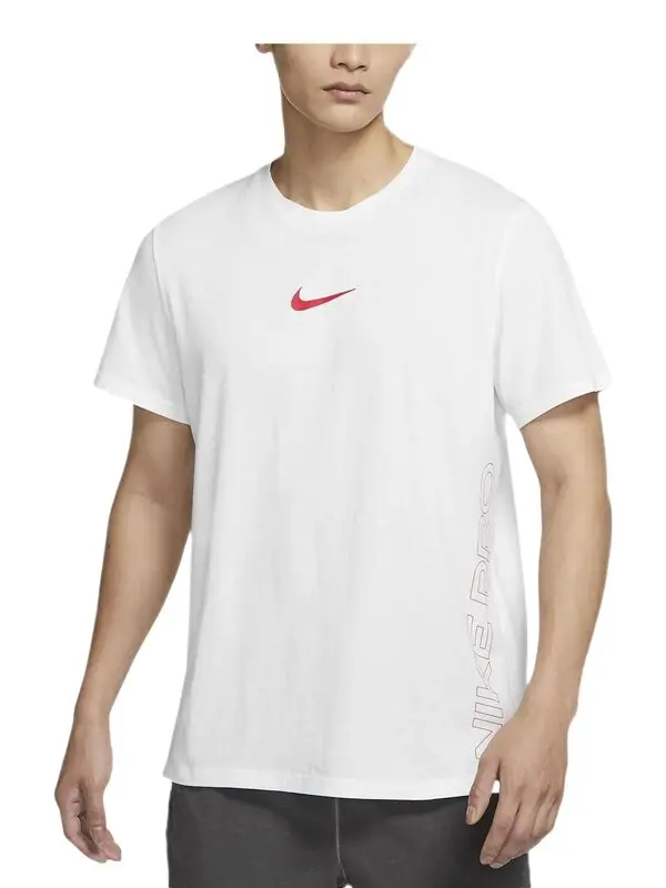 Nike Pro Dri-fit Burnout Logo Tee - Multi-color